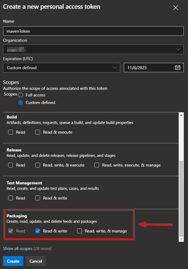 Maven with Azure Artifacts - Host Rule Implementation