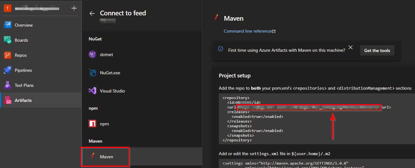 Maven with Azure Artifacts - Host Rule Implementation