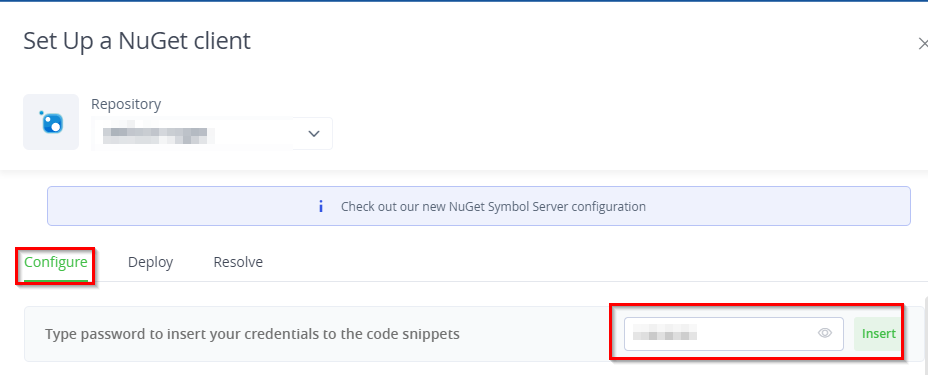 NuGet with JFrog Artifactory - Host Rule Implementation