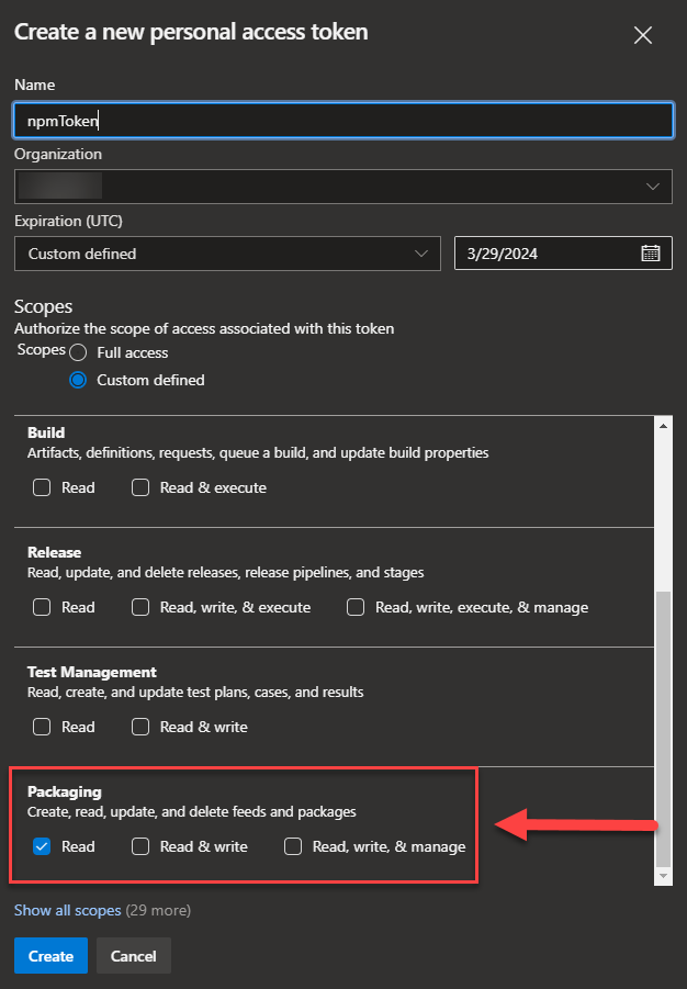 NPM with Azure Artifacts - Host Rule Implementation