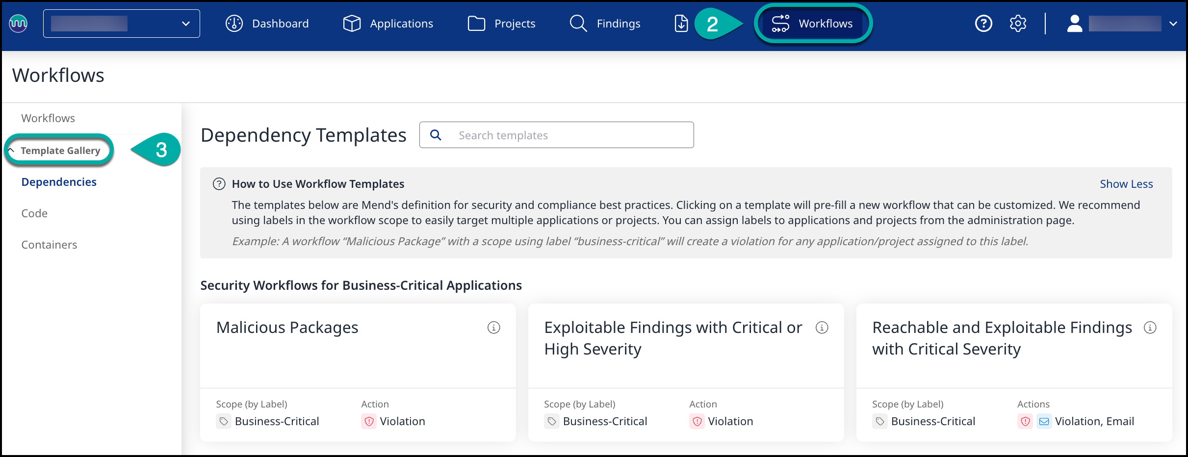 Create an Automation Workflow in the Mend Platform