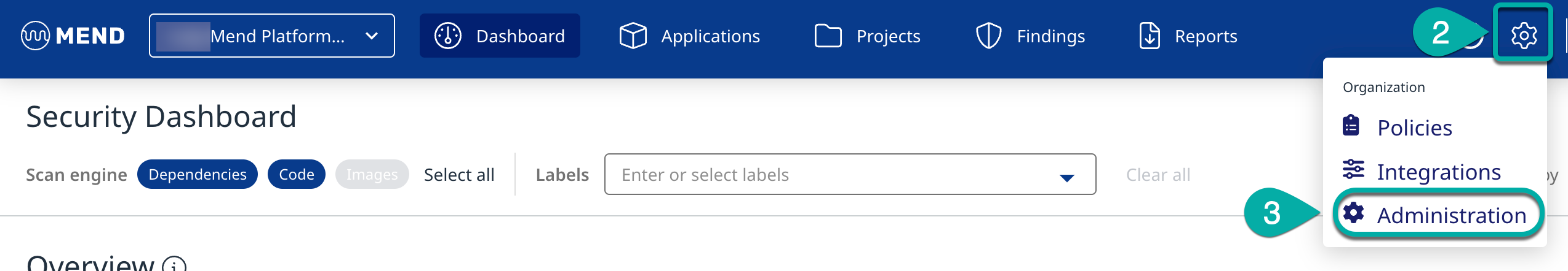 Create an Application in the Mend AI Native AppSec Platform