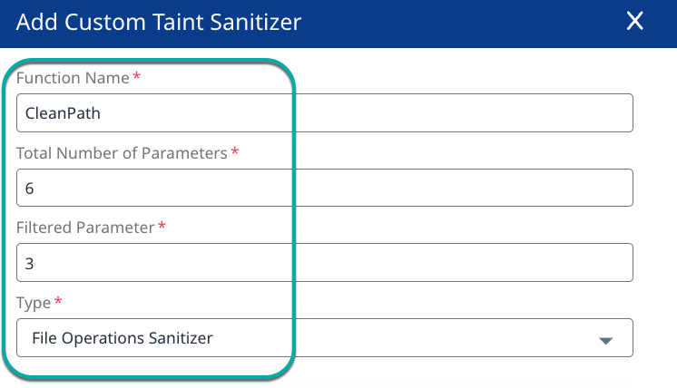 Create Code Scan Configurations per Project