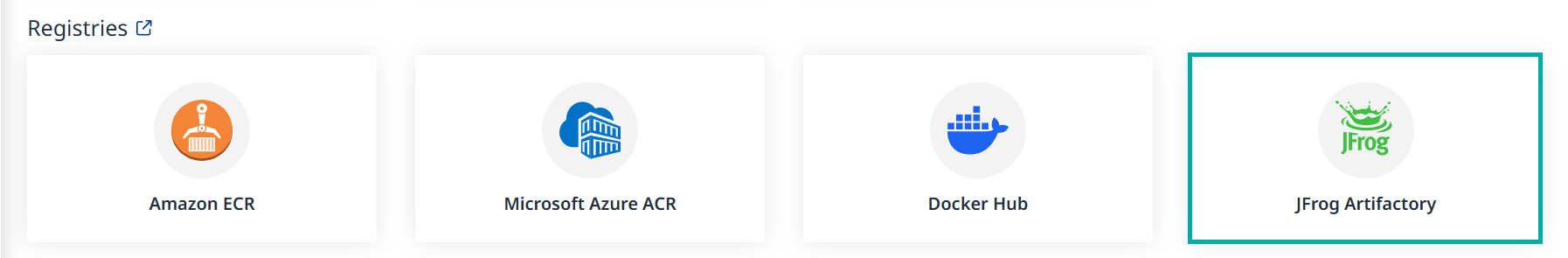 Configure your private JFrog Artifactory Container Image Registry in ...