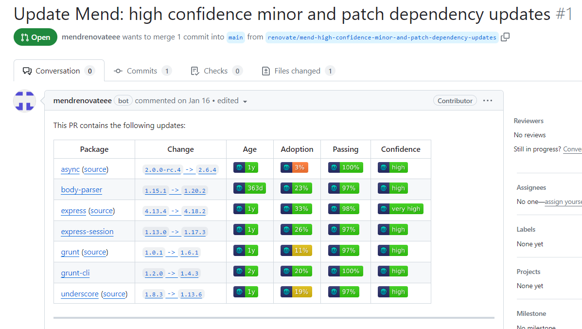 Common Practices for Renovate Configuration